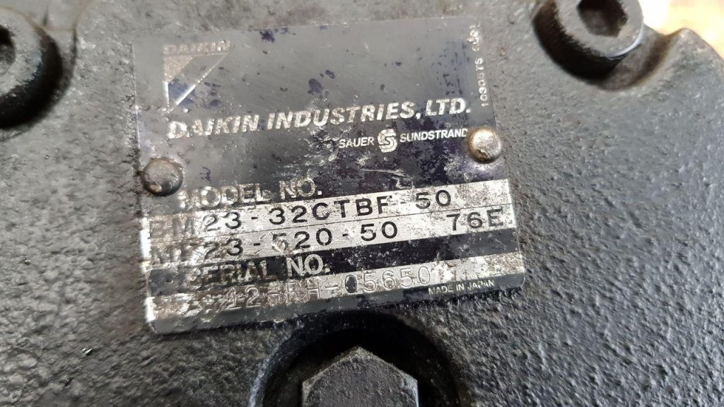 Used Daikin BM23-32CTBF-50 final drive assembly for sale | Kattrak ...